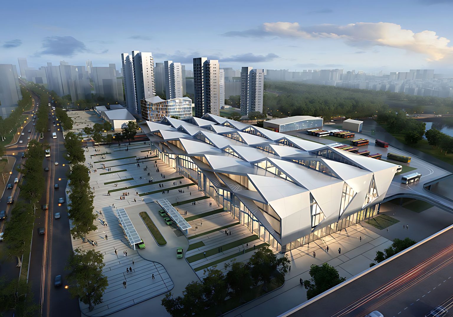 Dayawan Center Coach Station - RMJM